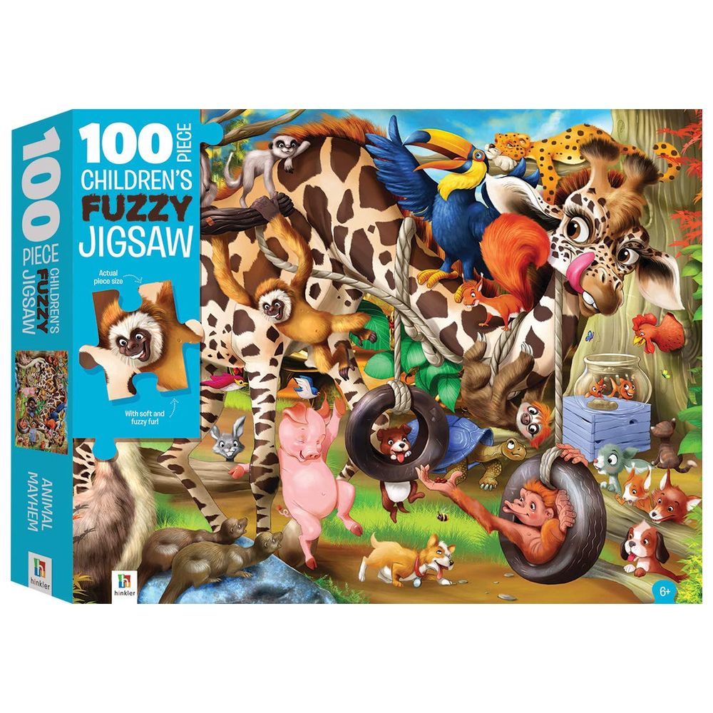 Order Fuzzy Jigsaw: Animal 100pcs Now! | Jomla.ae