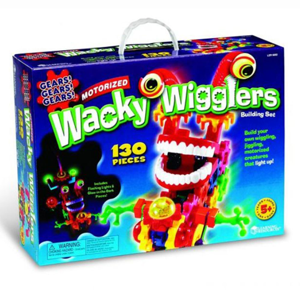 Order Gears! Wacky Wigglers Motorised Building Set Now! | Jomla.ae