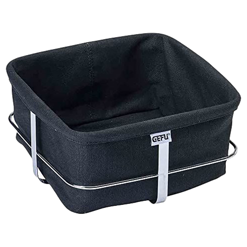 Gefu - Bread Basket Square With Black Liner | Jomla.ae