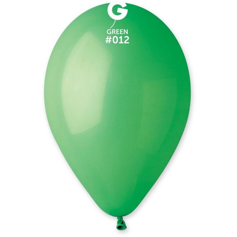 Order Gemar - 12in Std. Light Green Latex Balloon 100pcs Now! | Jomla.ae