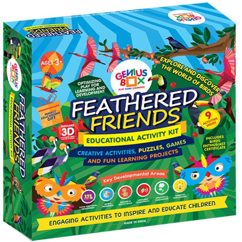 Order Genius Box 8-in-1 Feathered Friends Educational Activity Kit Now ...