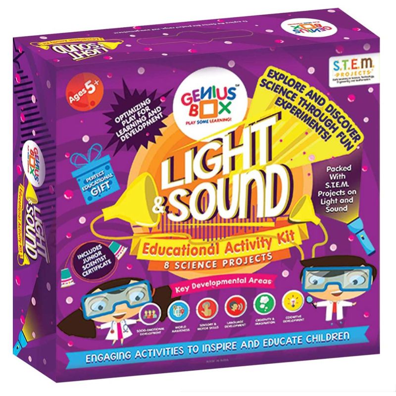Order Genius Box - 8-in-1 Light and Sound Educational Activity Kit Now ...