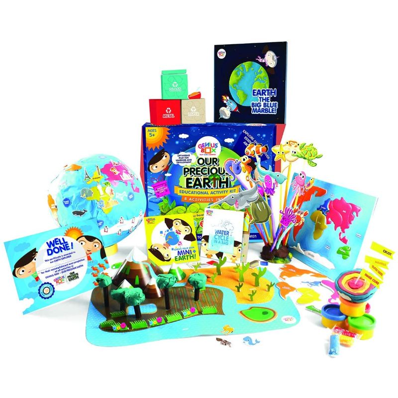 Order Genius Box - 8-in-1 Our Precious Earth Activity Kit Now! | Jomla.ae