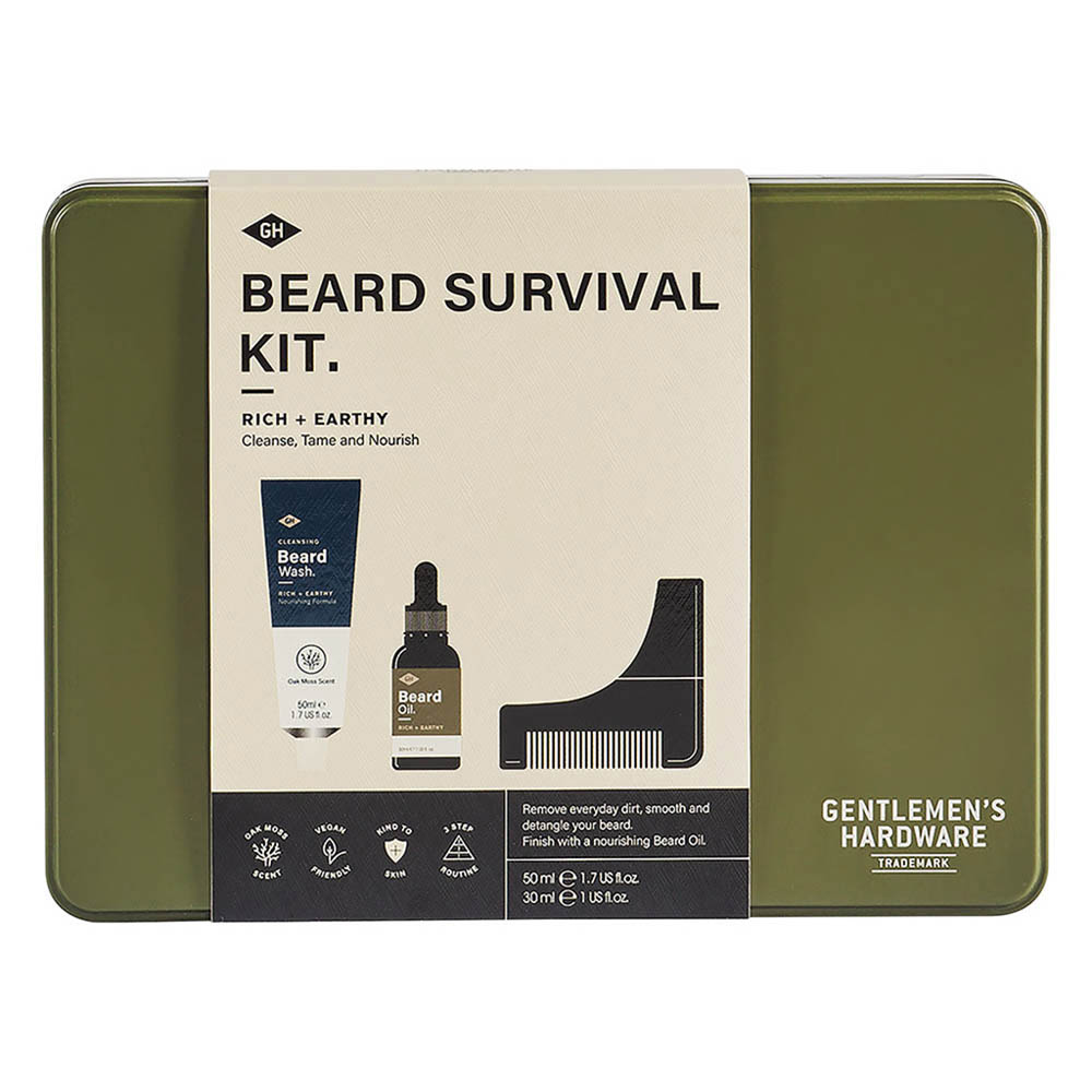 Gentlemen's Hardware - Beard Survival Kit | Jomla.ae
