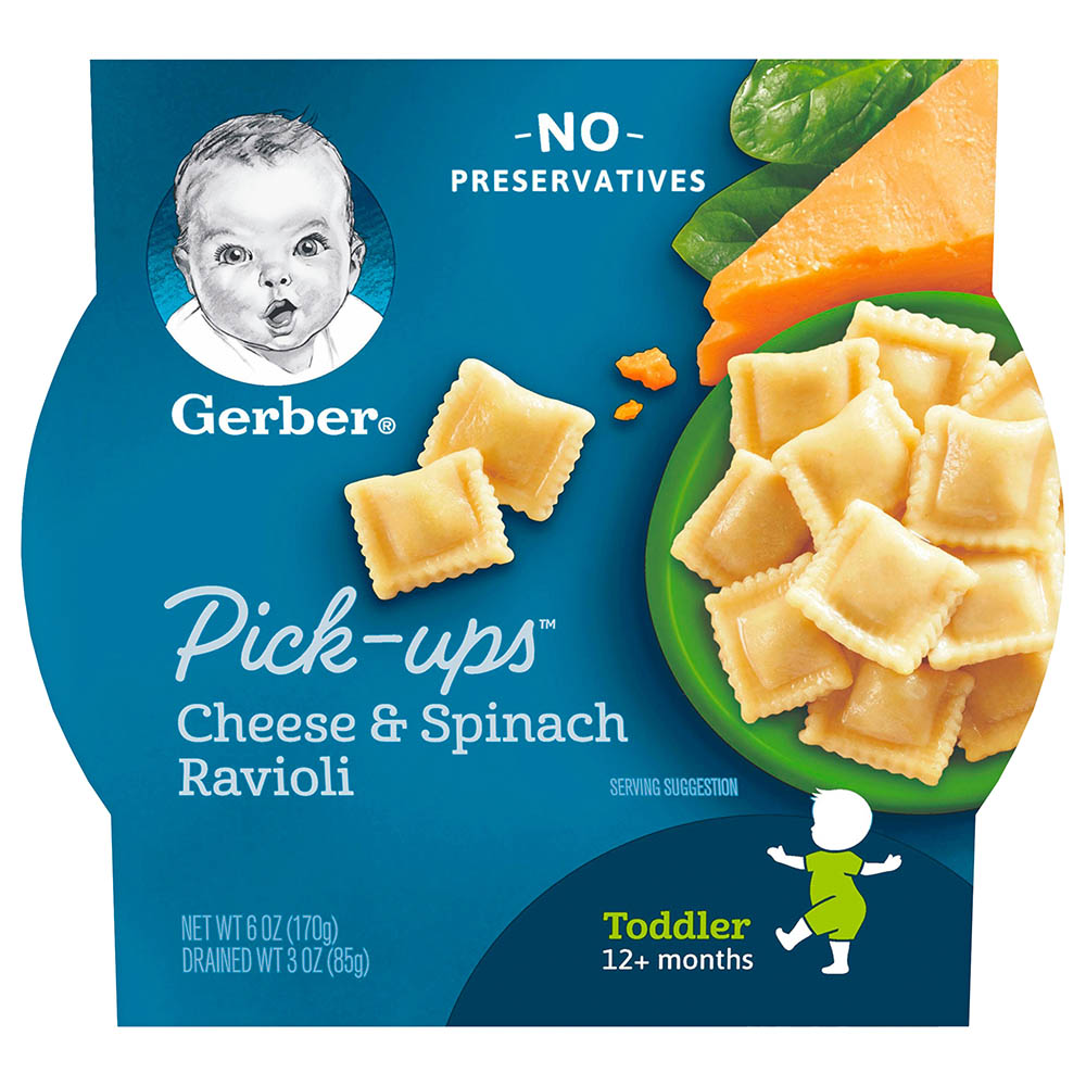 Order Gerber - Pasta Pick-Ups Cheese Ravioli and Spinach 170g Now ...