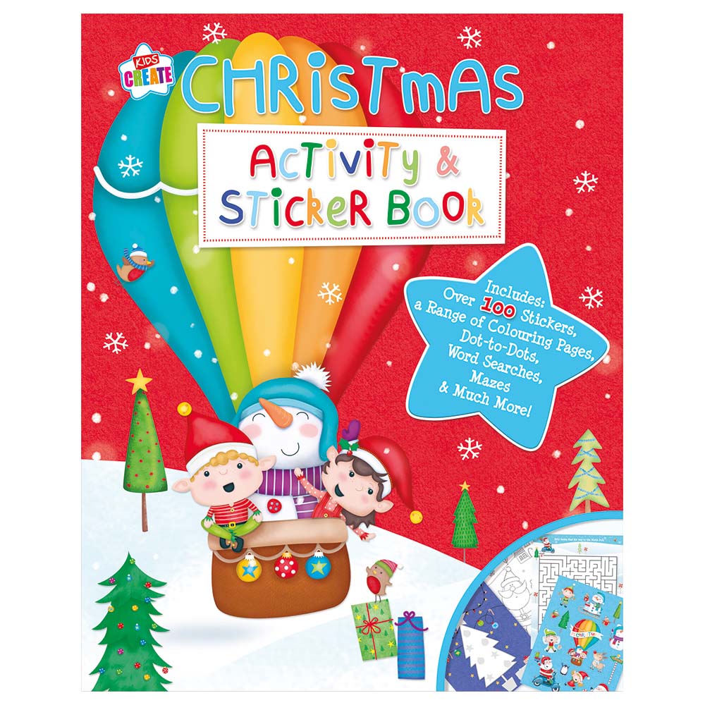 Giftmaker - Christmas Fun Activity & Sticker Book | Jomla.ae