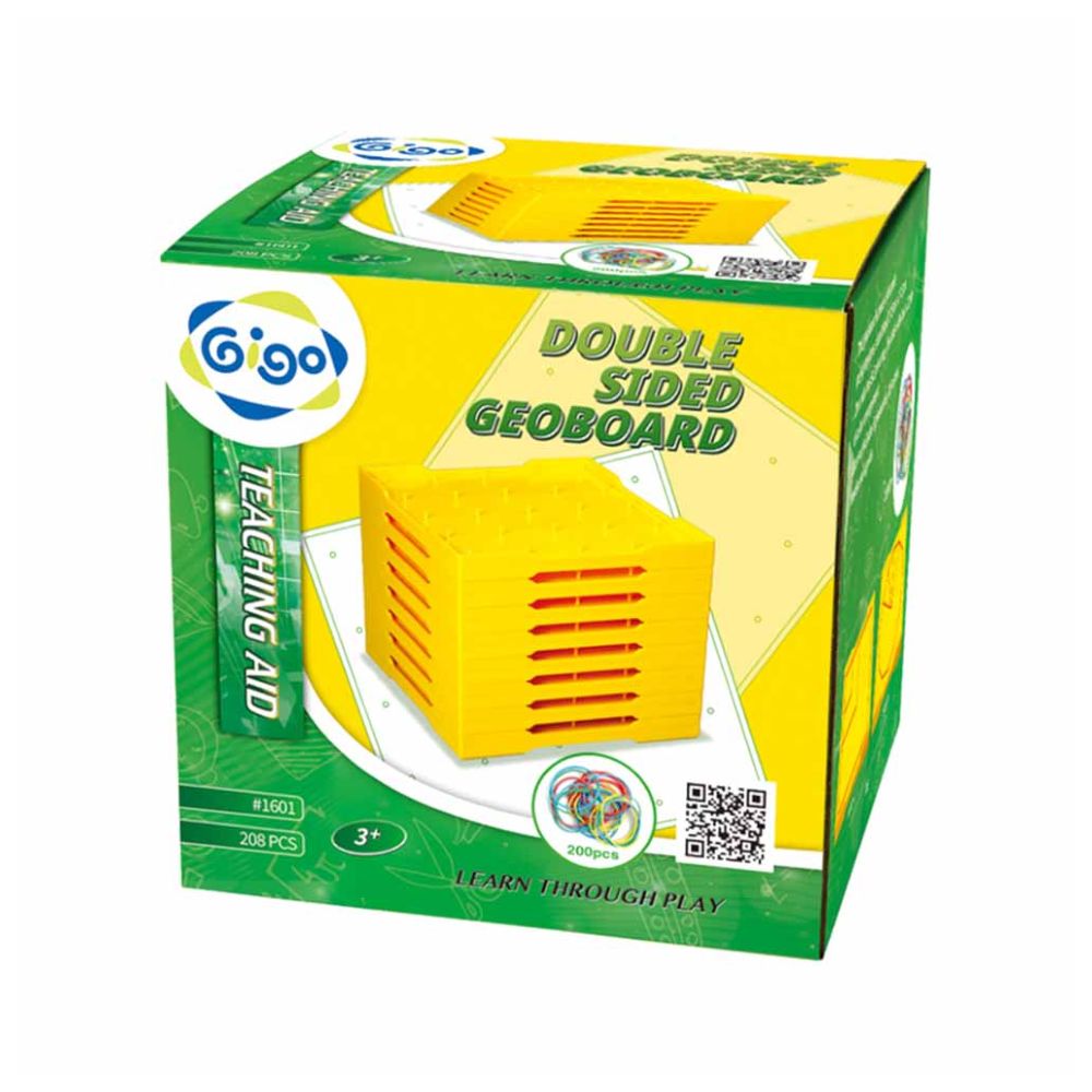 Gigo - Double Sided Geo Board | Jomla.ae