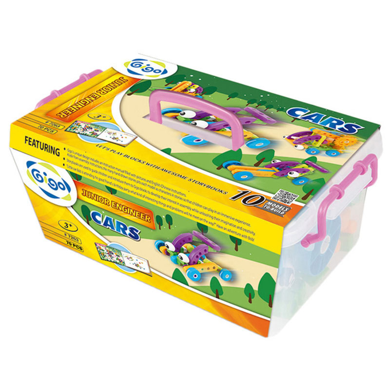 Order Gigo - Junior Engineer Cars Set of 70 Now! | Jomla.ae