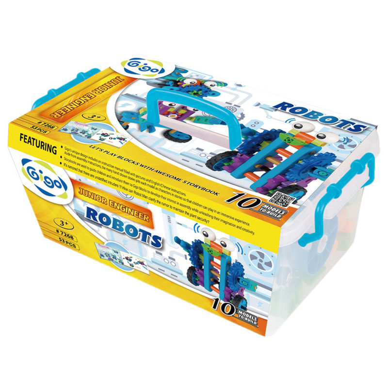 Gigo - Junior Engineer Robots Set of 53 | Jomla.ae