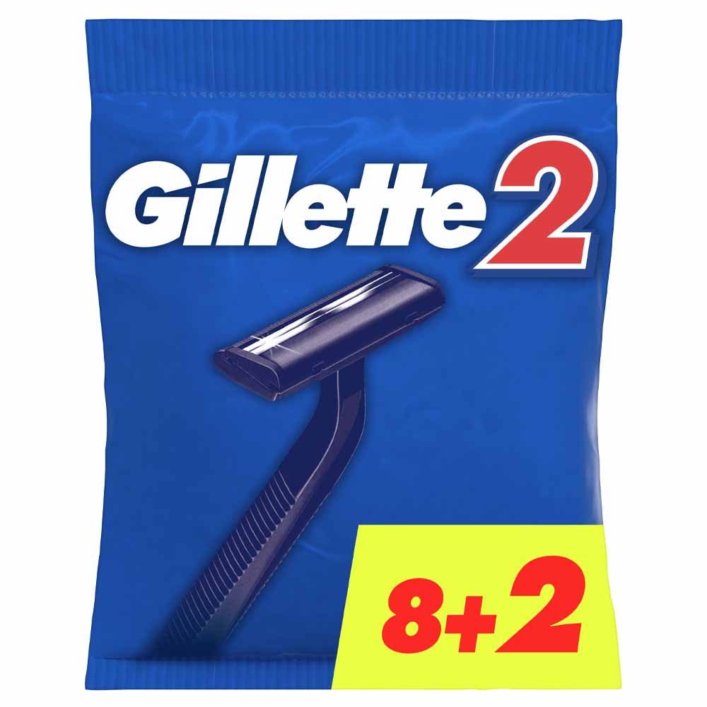 Order Gillette - Disposable Razor - 10pcs Now! | Jomla.ae
