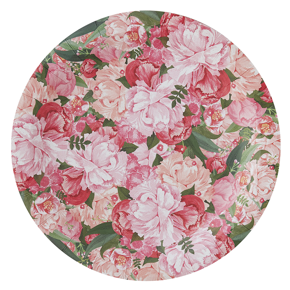 Ginger Ray - Boho Floral Paper Plates | Jomla.ae