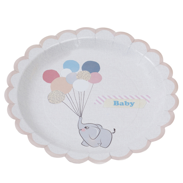 Ginger Ray - Little One Paper Plates | Jomla.ae