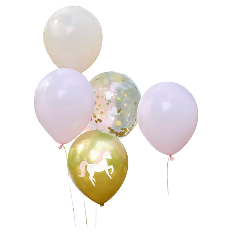 Ginger Ray - Princess Balloon Bundle - 5pcs | Jomla.ae