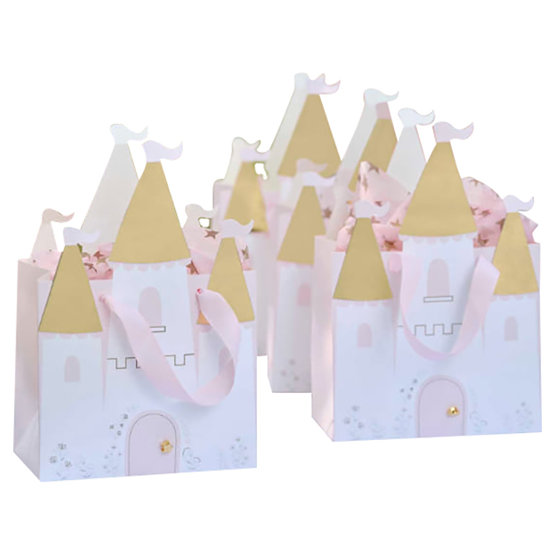 Order Ginger Ray - Princess Castle Party Bags - 10pcs Now! | Jomla.ae