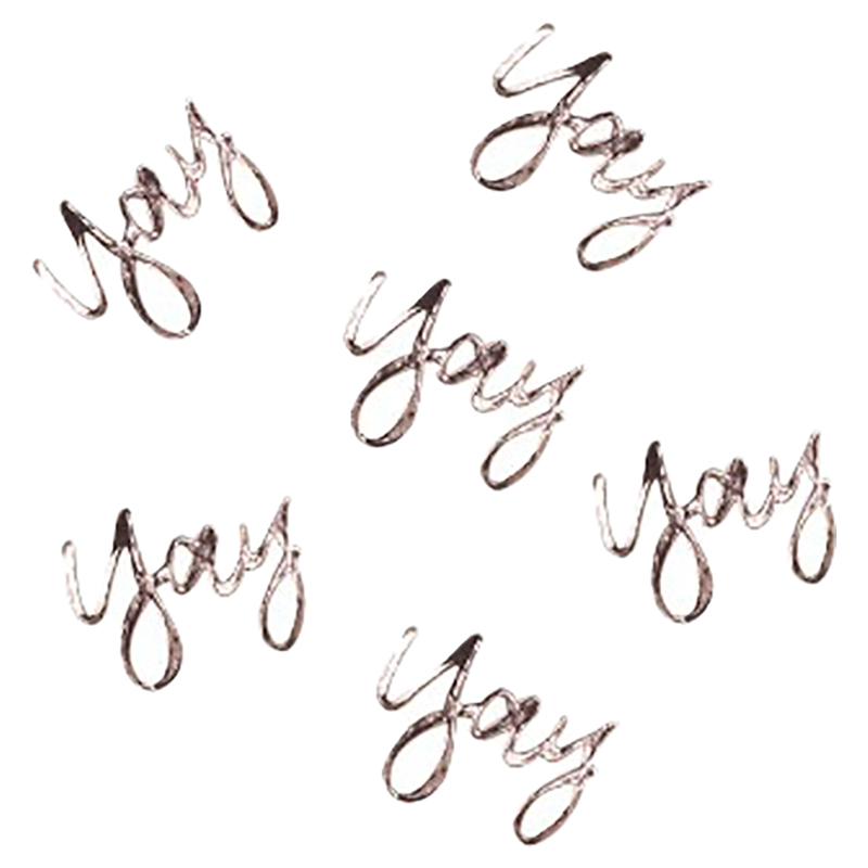 Ginger Ray - Rose Gold Yay! Confetti | Jomla.ae