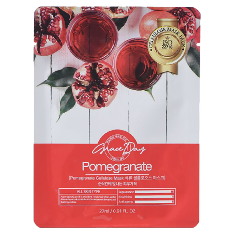 Grace Day - Traditional Oriental Mask Sheet Pomegranate | Jomla.ae