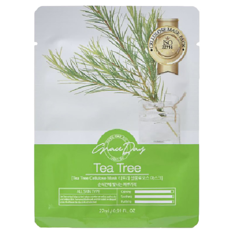Grace Day - Traditional Oriental Mask Sheet Tea Tree | Jomla.ae