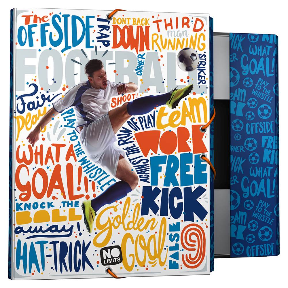 Order Grafoplas - Three-Tab Folder - FootBall Now! | Jomla.ae