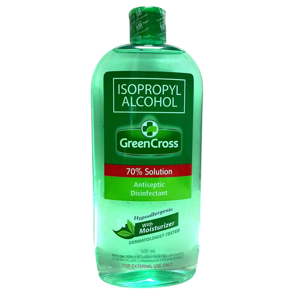 Order Green Cross - 70% Isopropyl Alcohol With Moisturizer 500ml Now ...