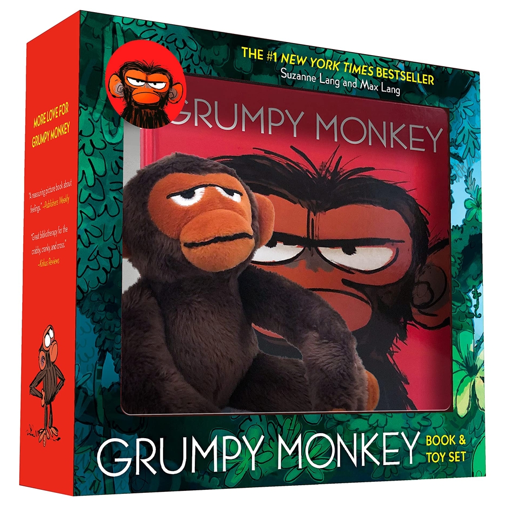 Order Grumpy Monkey Book And Toy Set Now! | Jomla.ae