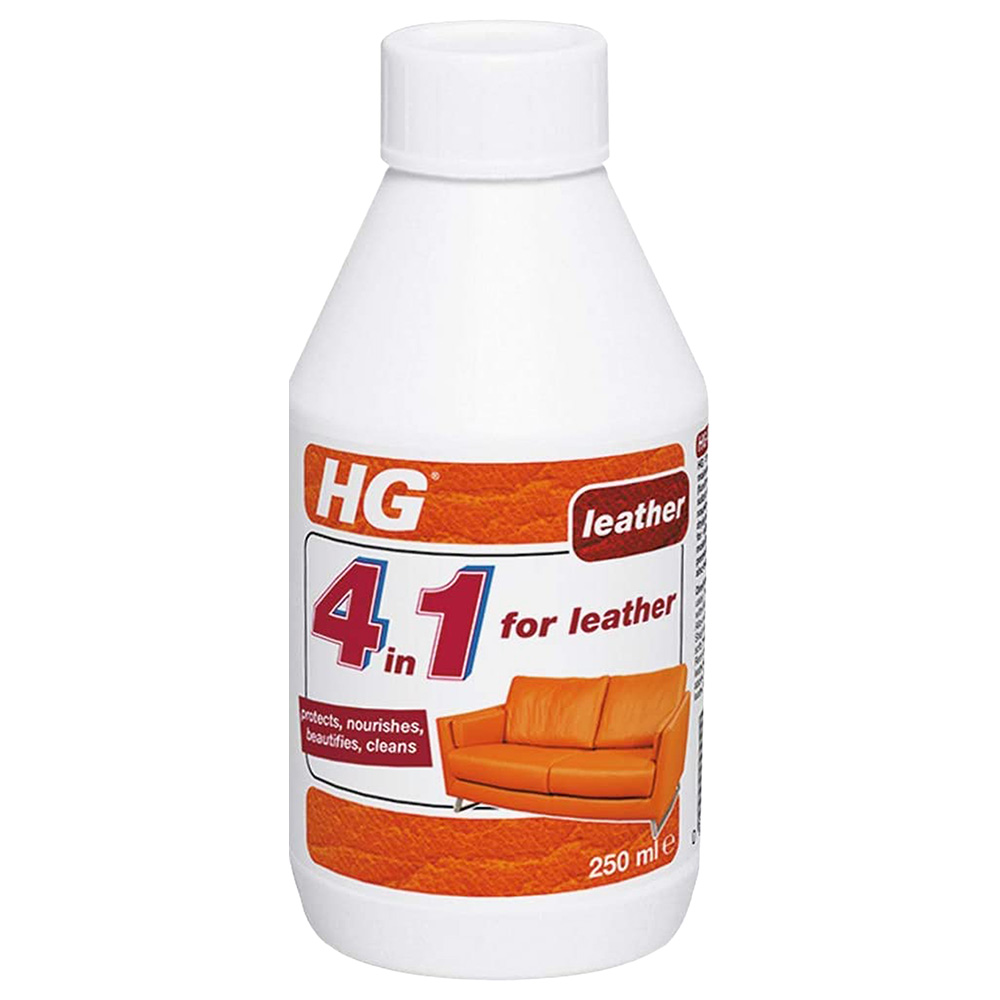 Order HG - 4-in-1 For Leather Cleaner 250ml Now! | Jomla.ae