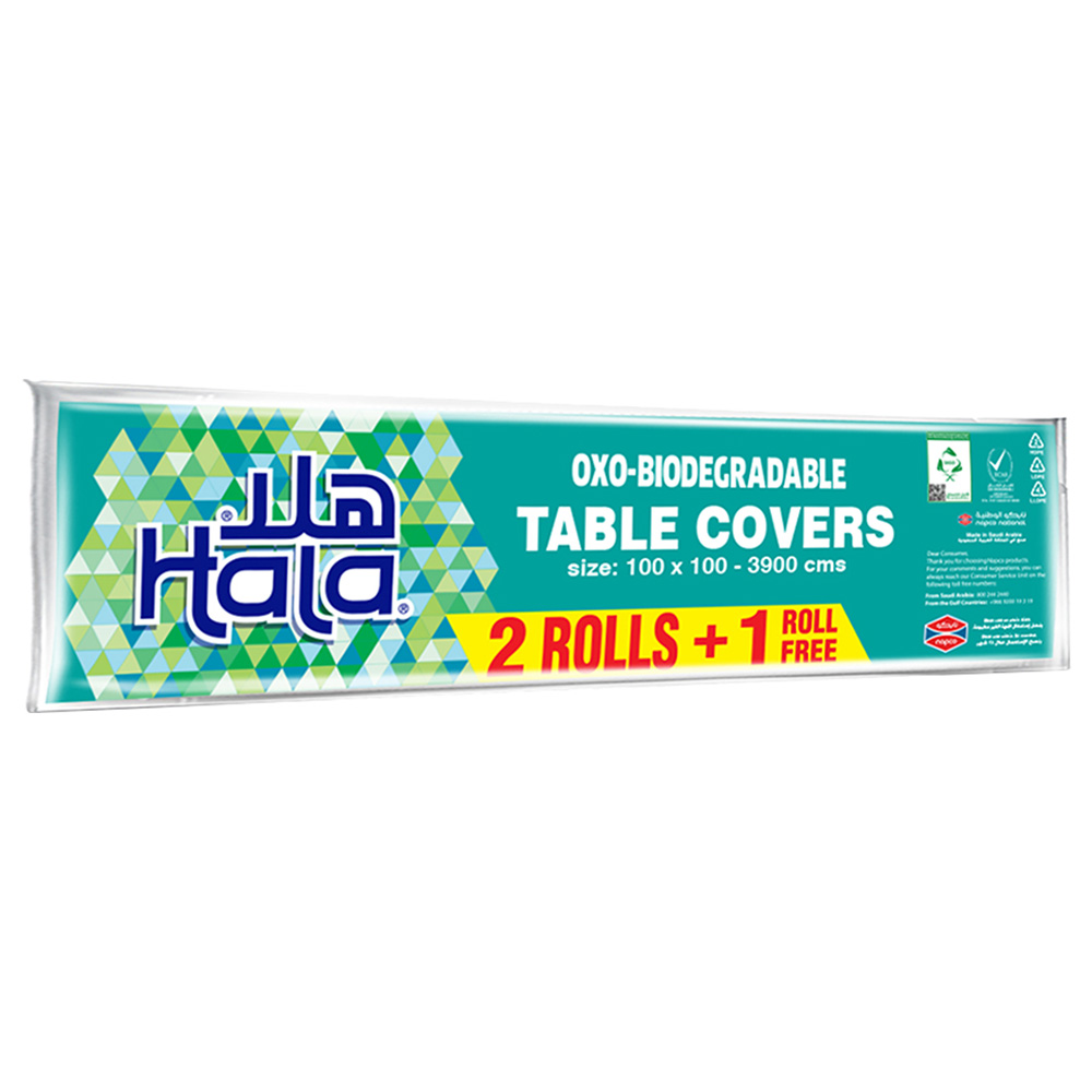 Order Hala - Table Cover Travel Pack - 2+1 Rolls - 39 Sheets Now ...