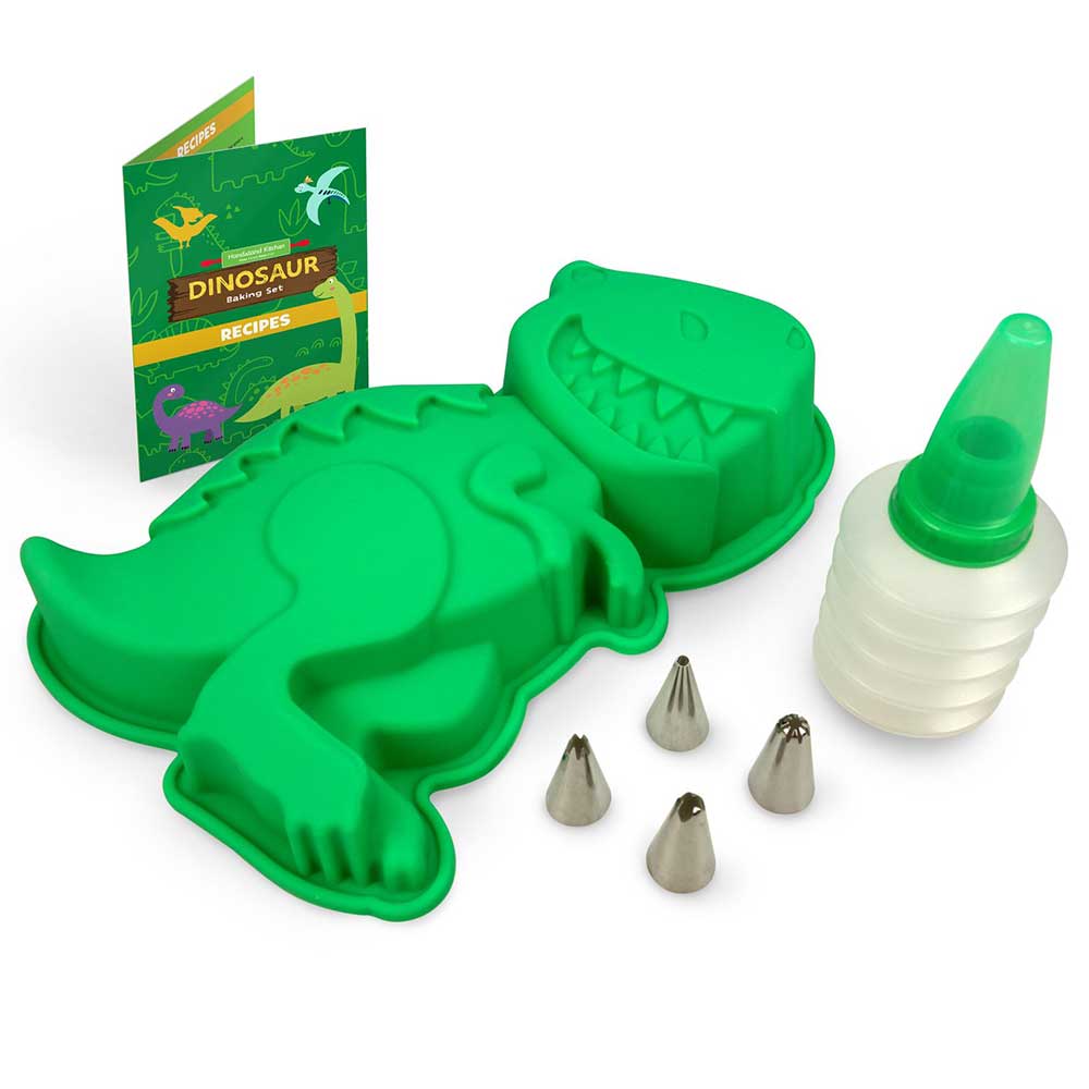 Order Handstand Kitchen - Dinosaur Cake Making Set - Green Now! | Jomla.ae
