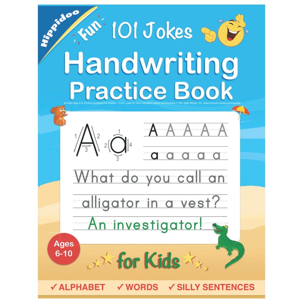 Order Handwriting Practice Book for Kids Now! | Jomla.ae