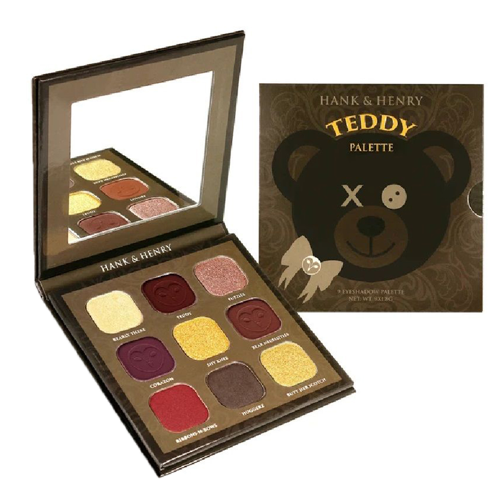 Order Hank & Henry - Teddy Eyeshadow Palette Now! | Jomla.ae