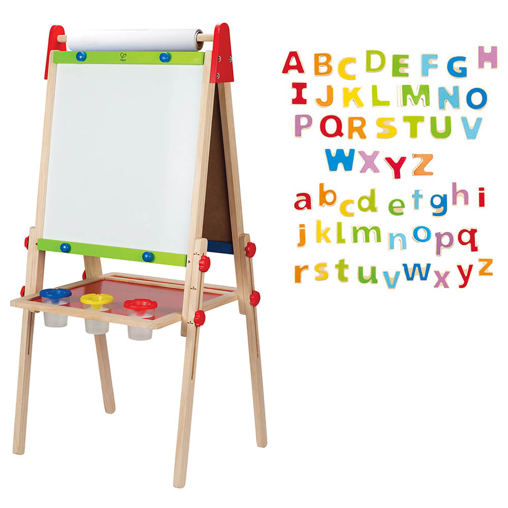 Order Hape - All-In-1 Easel W/ ABC Magnetic Letters Now! | Jomla.ae