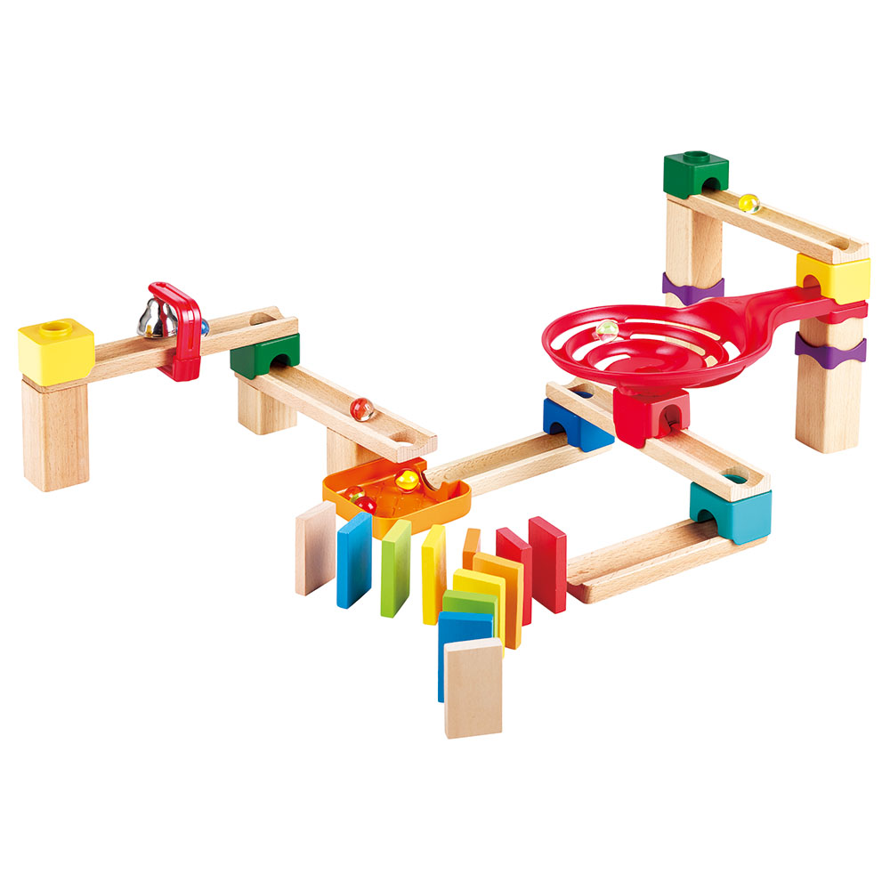 Order Hape - Crazy Rollers Stack Track 50Pcs Now! | Jomla.ae