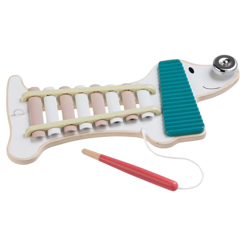Order Hape - Xylophone Dog Xenia Wooden Musical Instrument Now! | Jomla.ae