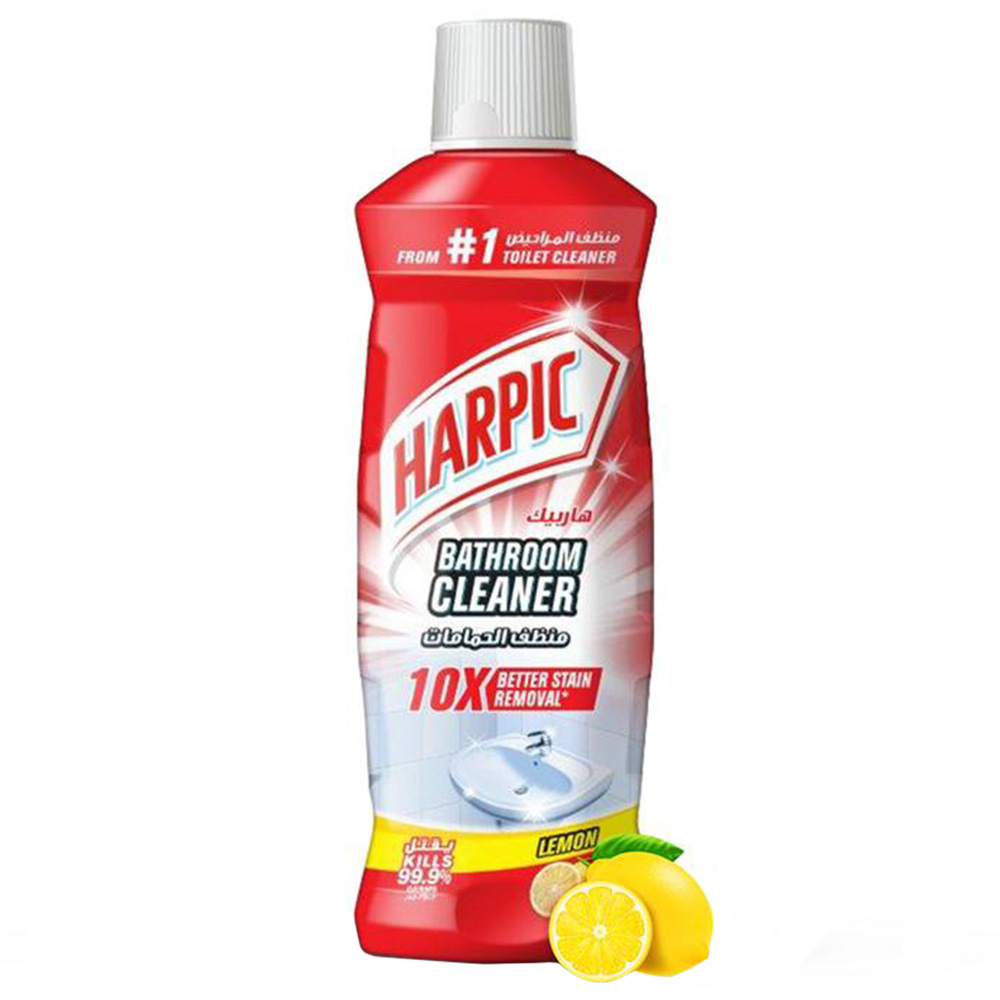 Order Harpic - Bathroom Liquid Cleaner Lemon 500ml Now! | Jomla.ae