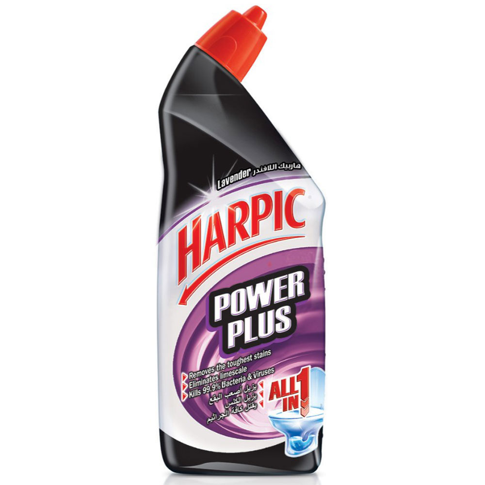 Order Harpic - Power Plus Toilet Cleaner Liquid Lavender 750ml Now! | Jomla.ae