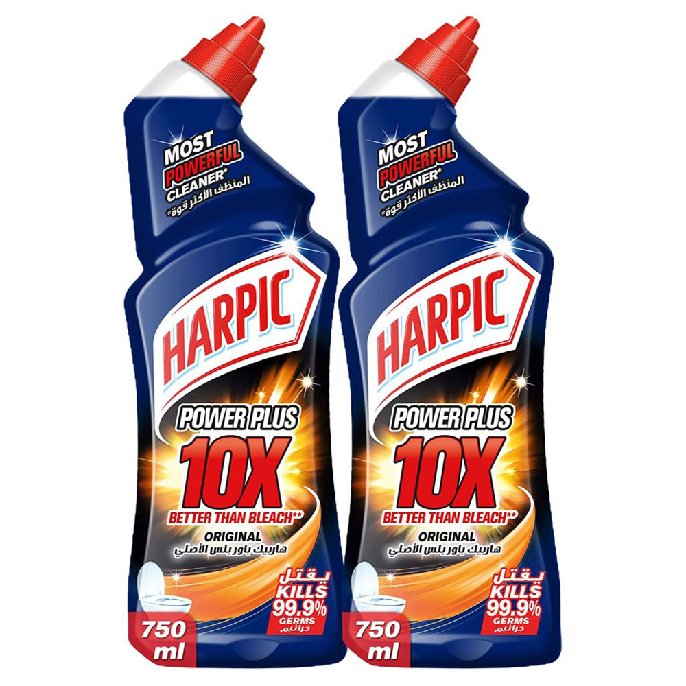 Order Harpic - Toilet Cleaner Liquid Power Plus Original 750ml Now! | Jomla.ae
