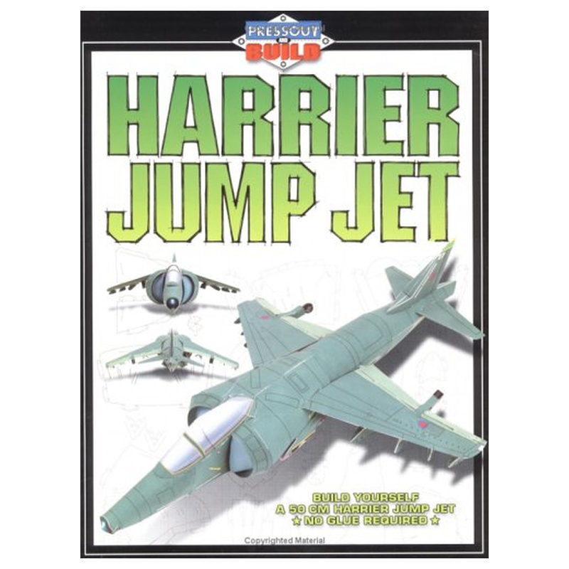 Order Harrier Jump Jet (Press-Out & Build) - Book Now! | Jomla.ae