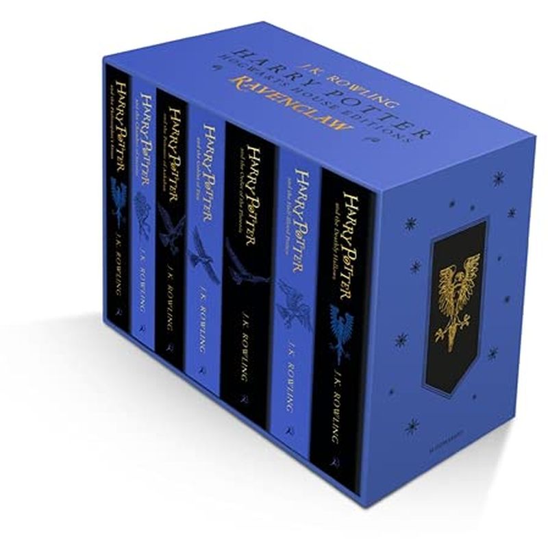 Order Harry Potter Ravenclaw House Edition: Box Set Of 7 Books Now ...