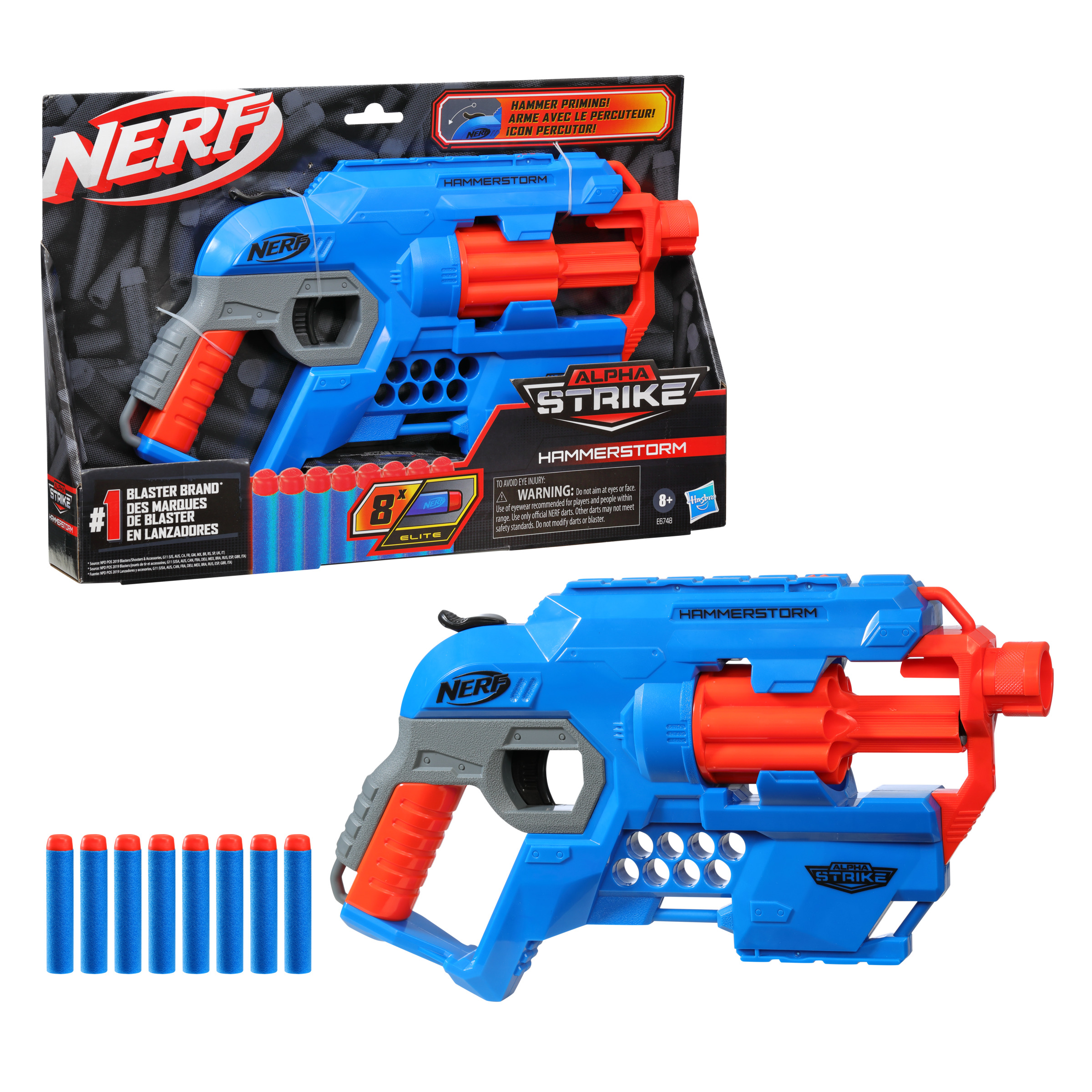 Order Hasbro - Nerf Alpha Strike Hammerstorm Blaster Now! | Jomla.ae