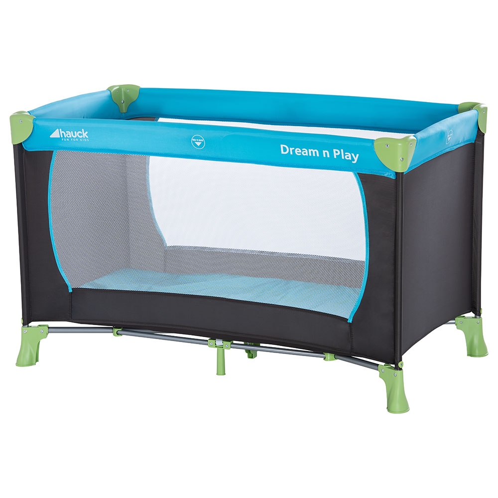 Order Hauck - Dream'N Play Travel Cot - Water Blue Now! | Jomla.ae