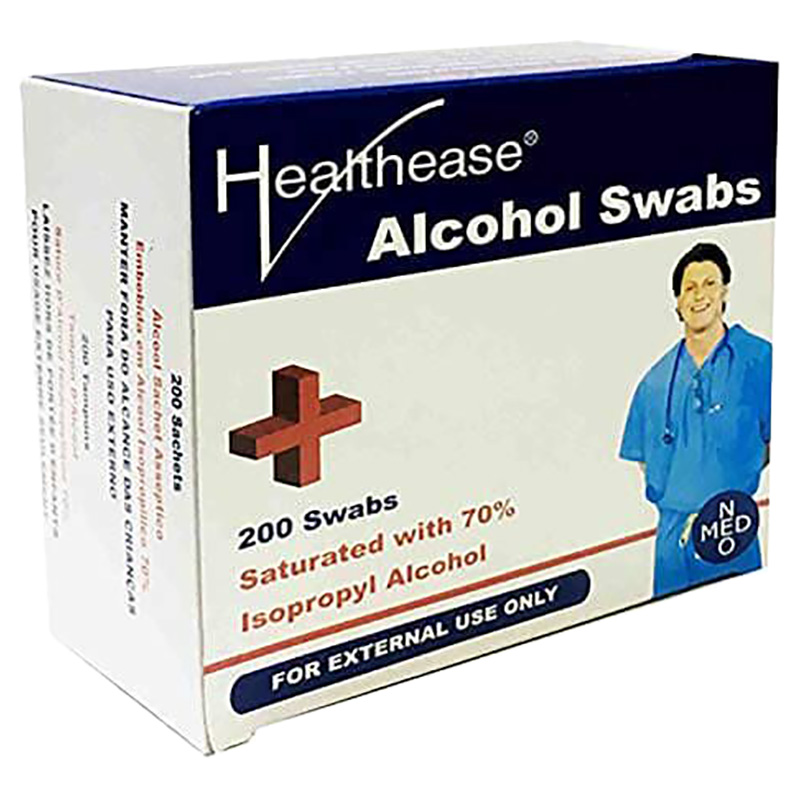 Order Healthease - 200pcs Alcohol Swabs Now! | Jomla.ae