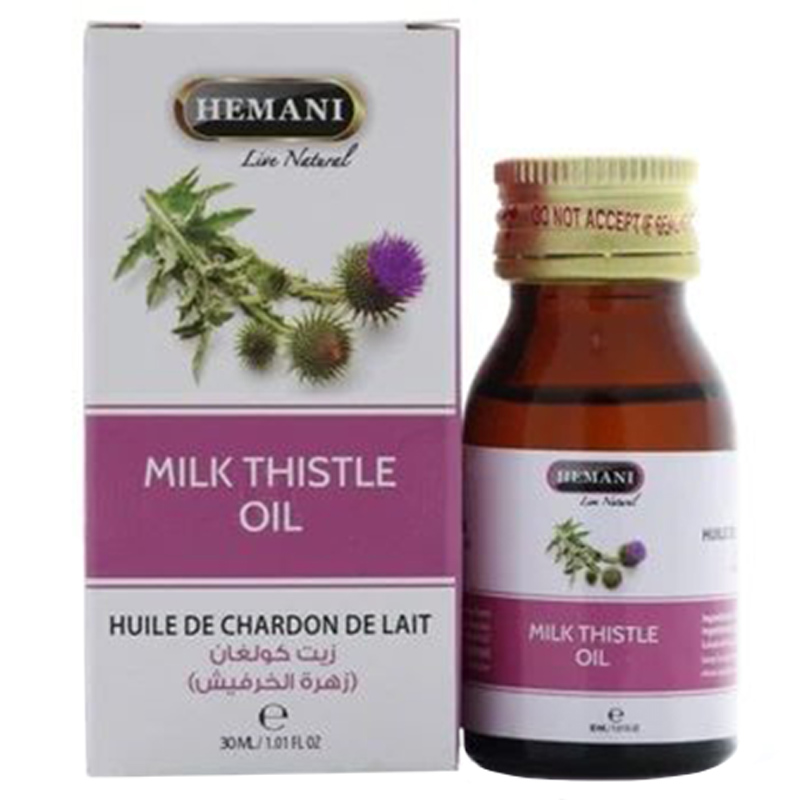 Order Hemani - Milk Thistle Oil 30ml Now! | Jomla.ae