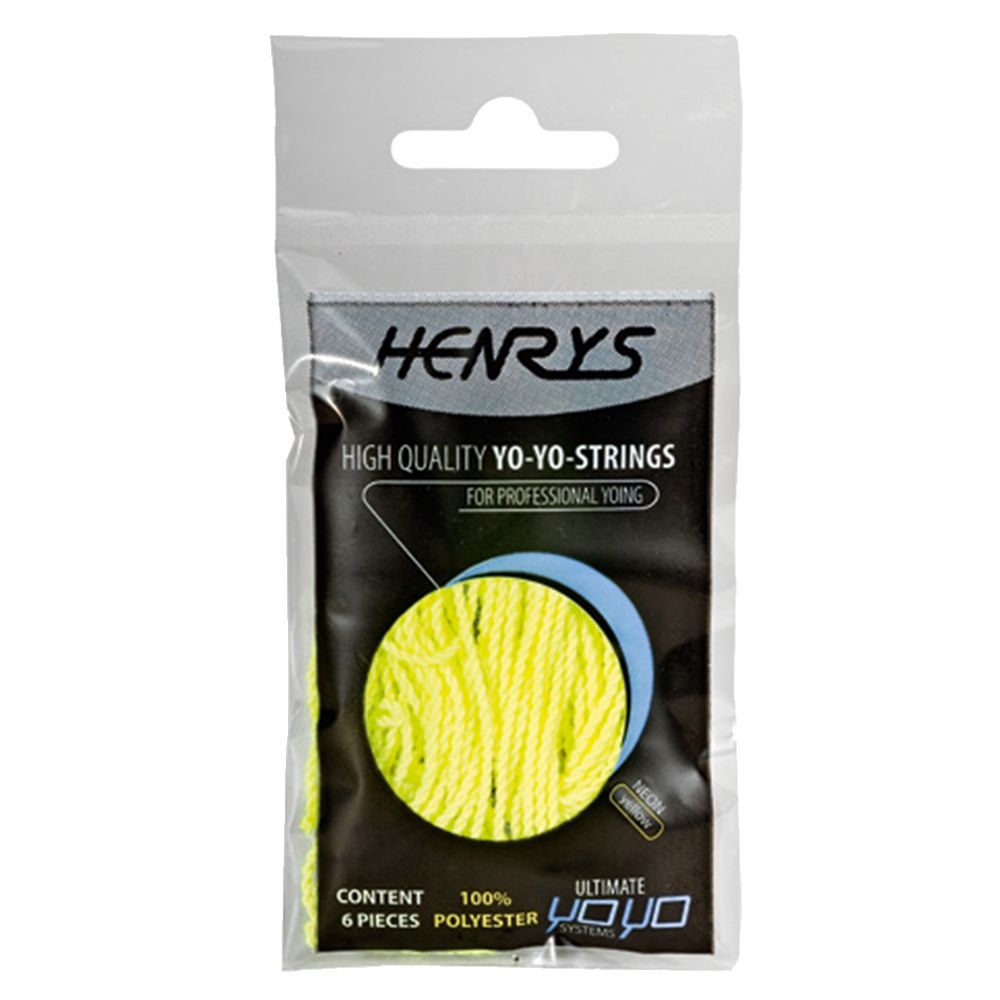 Order Henrys - Yo-Yo String Set - Fluorescent Yellow Now! | Jomla.ae