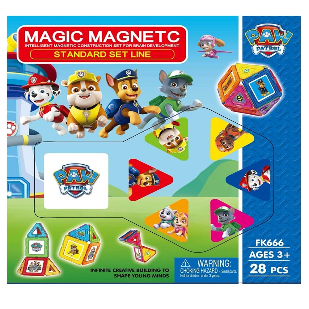 Order Highland - Paw Patrol 3D Magnetic Tile Building Blocks Now ...