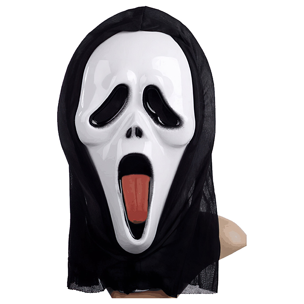 Order Highland - Screaming Ghost Halloween Mask - Black Now! | Jomla.ae
