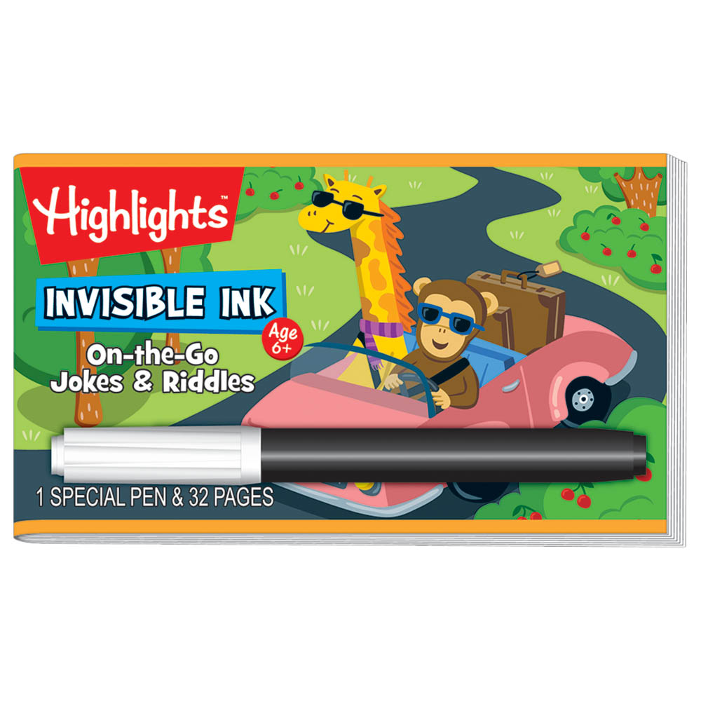 Order Highlights- Invisible Ink Magic Pen Book - Jokes & Riddles Now ...