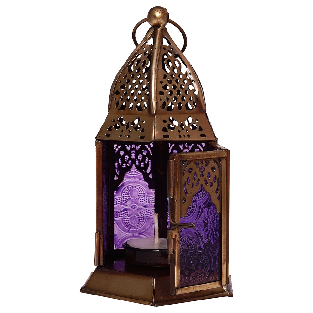 Order Hilalful - Authentic Handmade Lantern - Purple Now! | Jomla.ae