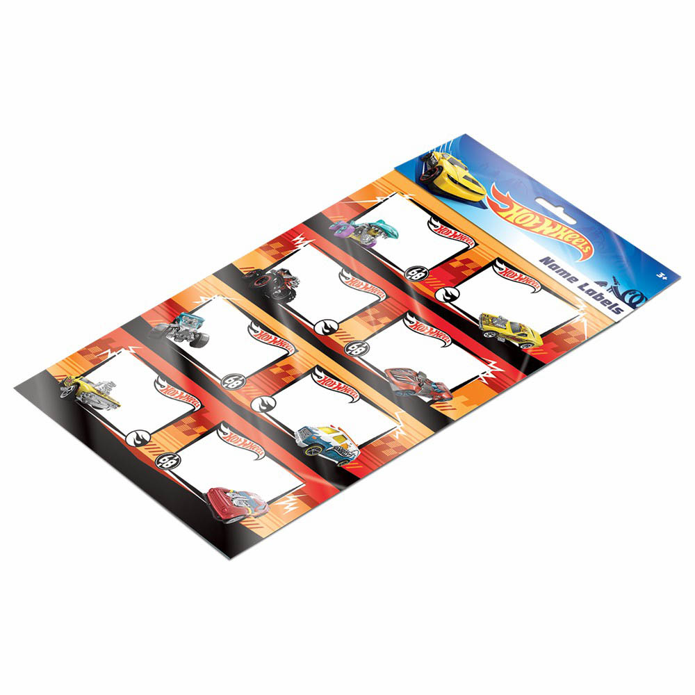 Order Hot Wheels Name Label Now! | Jomla.ae