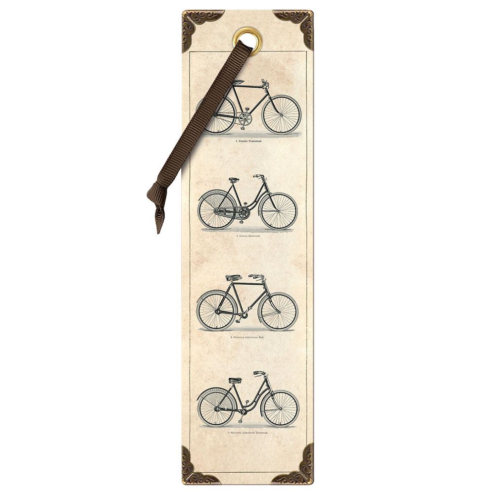 Order If - Vintage Bookmark - Bicycles Now! | Jomla.ae