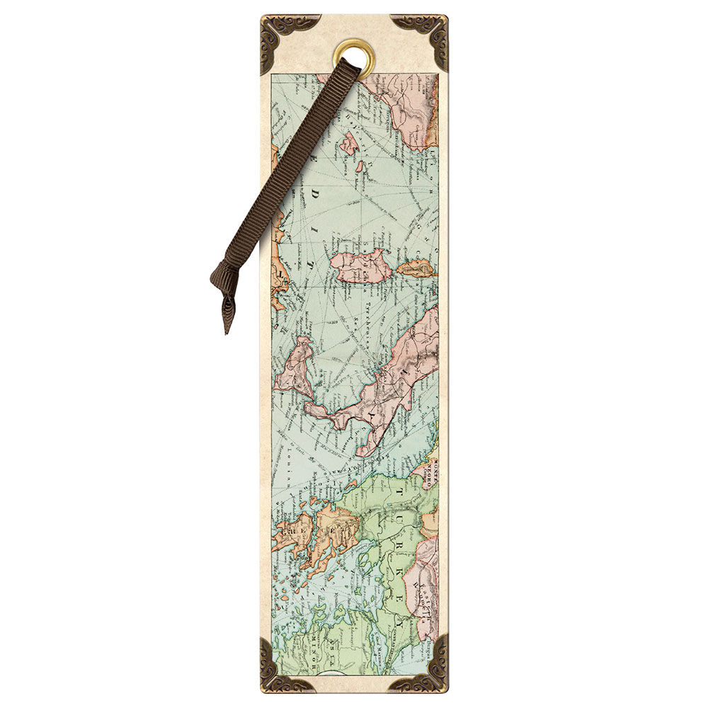 Order If - Vintage Bookmark - Map Now! | Jomla.ae