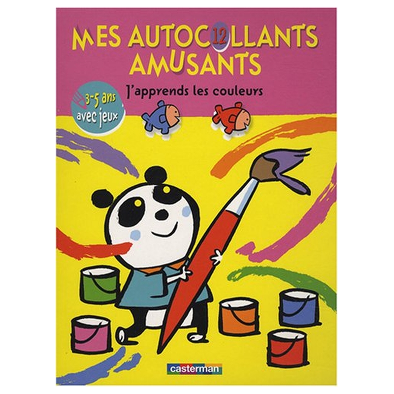 J'Apprends Les Couleurs 3-5 Ans : Avec Jeux | Jomla.ae